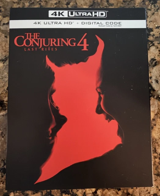 THE CONJURING 4 Last Rites 4K Ultra HD UHD W/ Slipcover $39.03 ...
