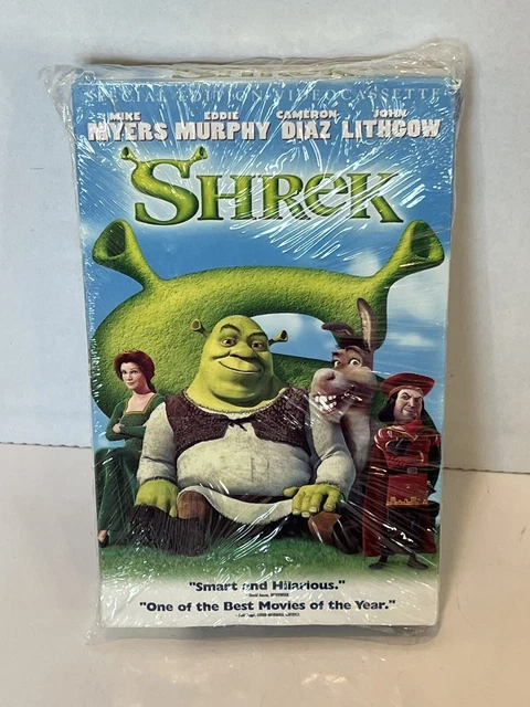 SHREK VHS 2001 Special Edition Big Box VHS RARE - BRAND NEW & FACTORY ...