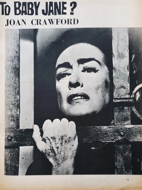 ABC FILM REVIEW May 1963 Whatever Happened To Baby Jane, Davis ...