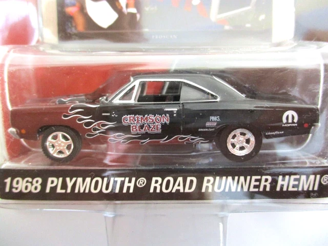 GREENLIGHT - PINKS - 1968 Plymouth Road Runner Hemi Drag Car 1/64 ...