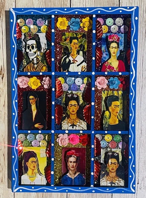 NICHO MEXICANO DE Frida Kahlo Y Catrinas Mexican Frida Sugar Skulls ...