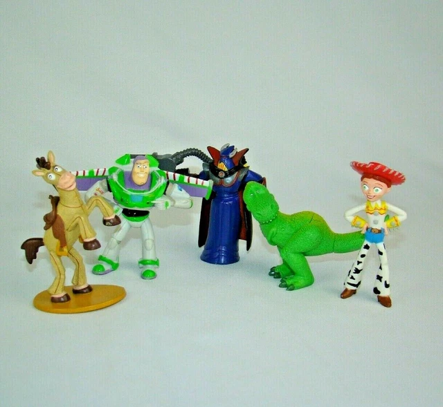 DISNEY PIXAR TOY Story Buzz Lightyear Jesse Bullseye Zurg PVC Cake ...