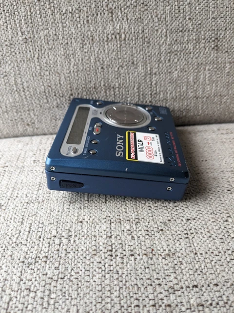 SONY MZ-R700 MD Recorder MiniDisc Walkman MEGA BASS. Blue. Work. $158.88 - PicClick CA