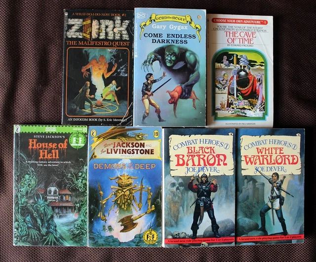 CHOOSE YOUR OWN adventure books bundle - 7 titles, 2 signed £30.00 ...