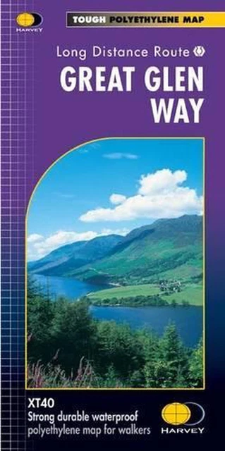 GREAT GLEN WAY by Harvey Map Services Ltd. (English) Folded Book EUR 29 ...