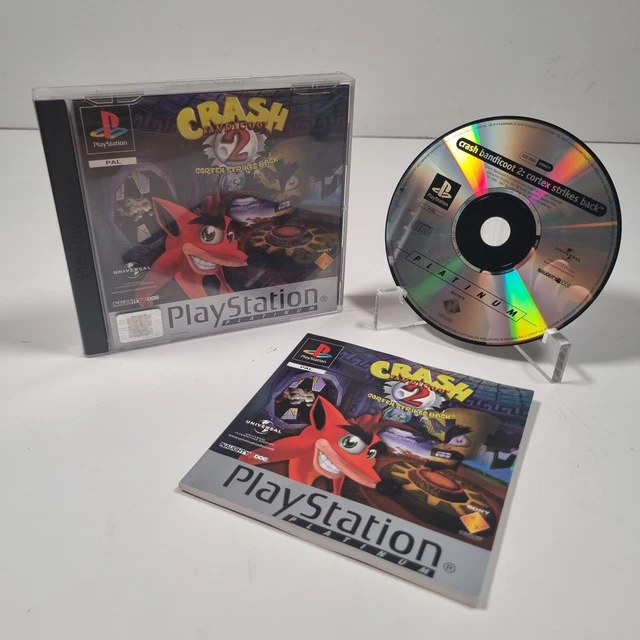 Crash Bandicoot 2 Cortex Strikes Back Sony Playstation 1 Ps1 Gioco