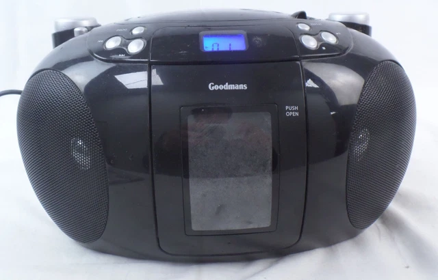 GOODMANS GPS190 CD Player Stereo Boombox With FM Radio And Old iPod ...