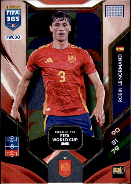 FIFA 365 ADRENALYN XL 2026 Trading Card FWC30 - Robin Le Normand - Road ...