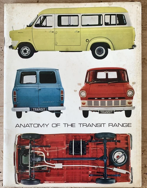 VERY RARE VINTAGE 1960's Anatomy of The Transit Range By Ford ...