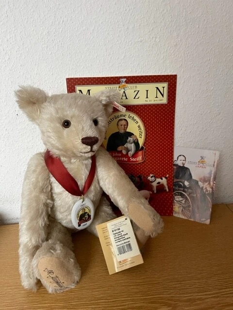 STEIFF JUBILÄUMSBÄR EAN 670152, signiert von Jörg Junginger ...