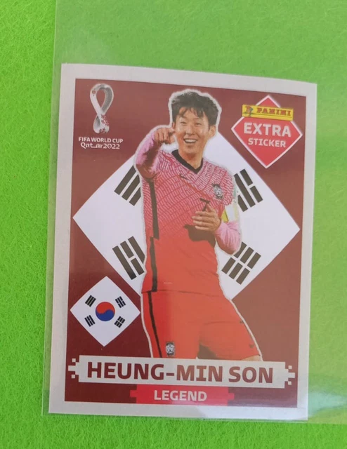 HEUNG-MIN SON - Panini Qatar 2022 FIFA World Cup - Extra Sticker Legend ...