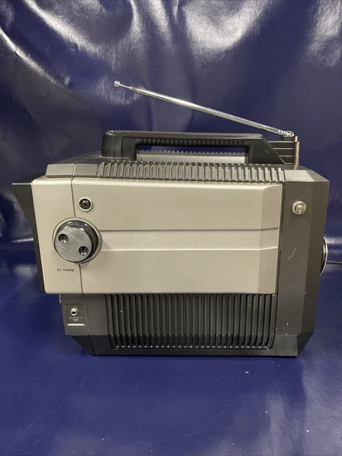 VTG 1980S SHARP Sidekick TV 3S-66 w/Manual, Ear Plug & Original Box ...
