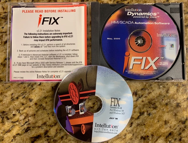 INTELLUTION FIX32 FOR older Windows versions, v2.21 and v6.12 $10.00 ...