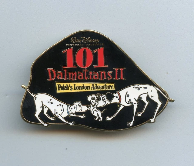 DISNEY AUCTIONS 101 Dalmatians London Adventure Perdita & Pongo Patch ...