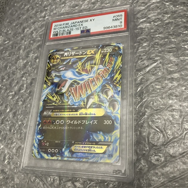 2014 POKEMON JAPANESE XY2 055/080 M Charizard EX 1st Wild Blaze PSA 9 EUR 119,90 - PicClick DE