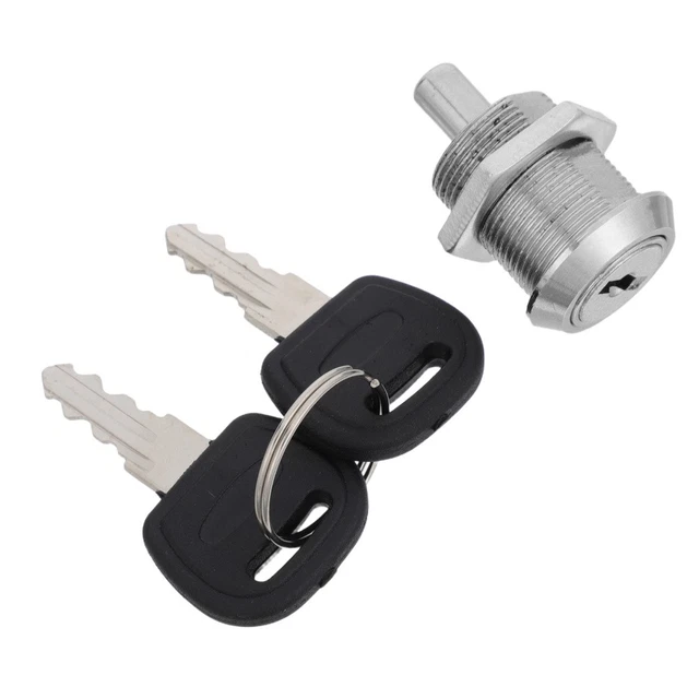 1 SET FLAT Lock And Key for Gumballs Machine, Secure Metal Lock For ...