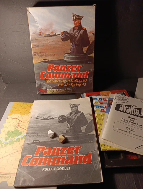VICTORY GAMES - Panzer Command The Gateway to Stalingrad - COMPLETE W ...