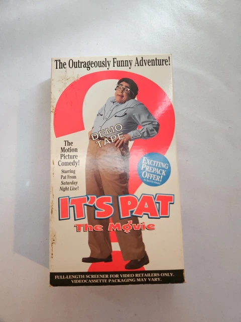 IT'S PAT THE Movie VHS TAPE, COMPLETE/TESTED SEE PHOTOS (VHS119) £16.85 ...