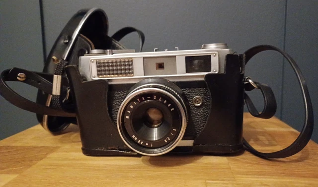VINTAGE RANK MAMIYA Sekor Camera Made In Japan With Leather Case £15.00 ...