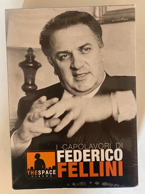 I CAPOLAVORI DI FEDERICO FELLINI RARO BOX 5 DVD fuori catalogo ...