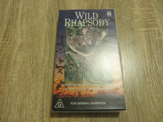 WILD RHAPSODY ~ ABC Video - VHS Tape Cassette | Free Postage $29.99 ...