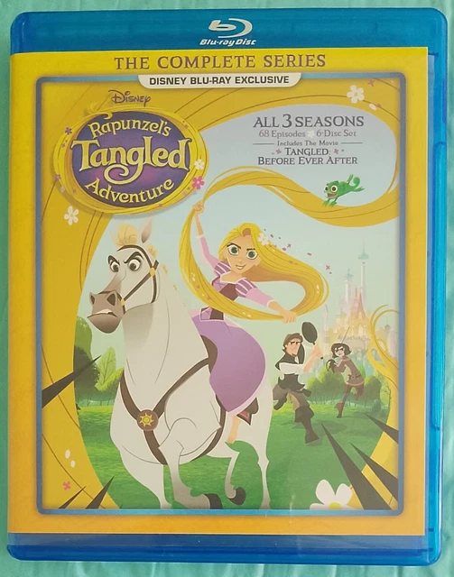 RAPUNZEL'S TANGLED ADVENTURE : Complete Series (Disney Blu-ray) Region ...