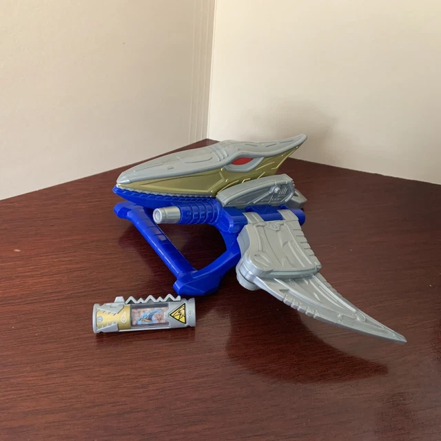 POWER RANGERS DINO Super Charge Gold Ptera Morpher Charger 6 Pteranodon ...