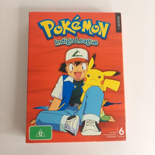 POKEMON - INDIGO League Season 1 (Box Set, DVD) PAL - AUS - Free ...