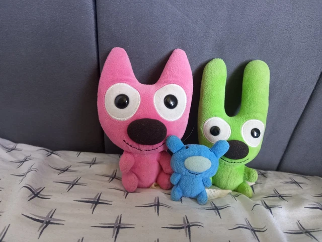 HALLMARK RARE VINTAGE Hoops & Yoyo And Piddles Plush Toy Trio Set Ultra ...