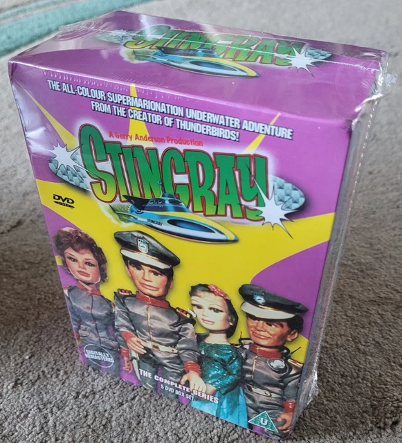 STINGRAY COMPLETE COLLECTION DVD 5 DVD Box Set Gerry Anderson See ...