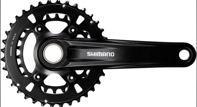 SHIMANO DEORE FC-MT610-B2 2X12 Speed Double Chainset 170 Boost 36T-26T ...
