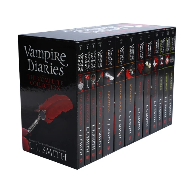 VAMPIRE DIARIES THE Complete Collection 13 Books Box Set - Ages 12 ...