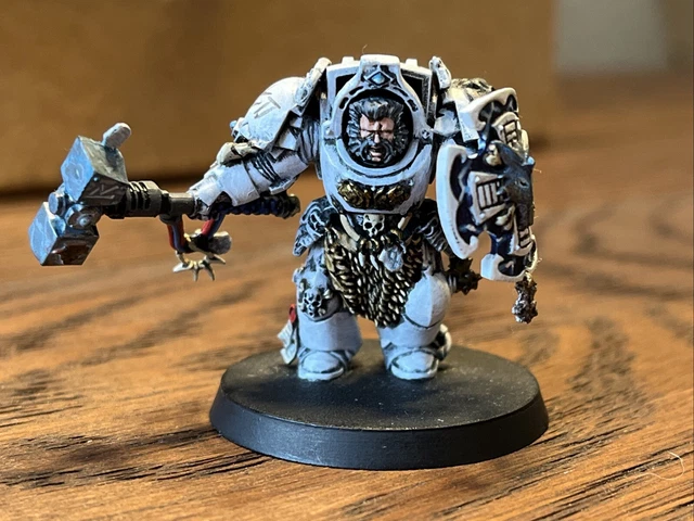 SPACE MARINE SPACE Wolf Character/Commander 40k £0.99 - PicClick UK