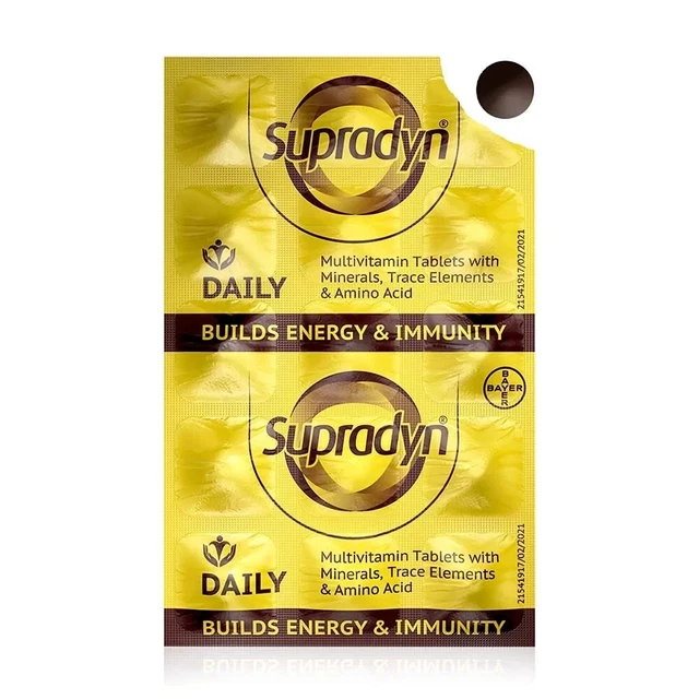 SUPRADYN DAILY MULTIVITAMIN 100 Tablets £20.77 - PicClick UK