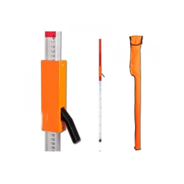 LEVELLING STAFF LEVELLING Rod Survey Staff Survey Rod 2.4m UK Seller ...