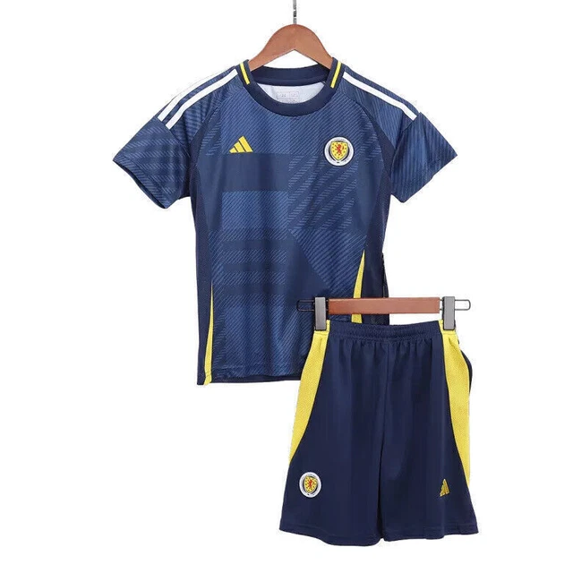 SCOTLAND HOME FOOTBALL Kit 2024/25 - Kids Childs Shirt Shorts Mini ...