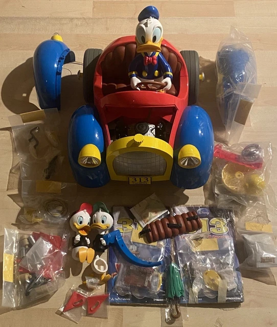 COSTRUISCI LA 313 la mitica auto di paperino DeAgostini Completa al 90% ...