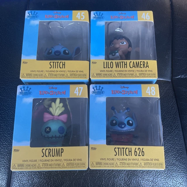 FUNKO MINIS LILO & Stitch Set Of Four BNIB - Stitch,Lilo With Camera ...