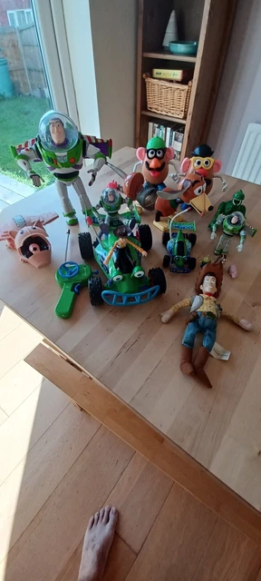 TOY STORY BUNDLE Woody, Buzz Lightyear Mr Potato Head x 2,Slinky, Pig ...