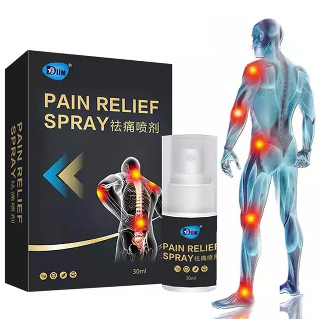 PAIN RELIEF SPRAY Arthritis Muscle Sprain Knee Waist Relief Pain ...