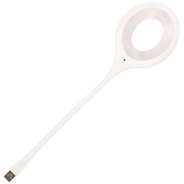 VOICE ACTIVATED USB Gooseneck Lamp Flexible Reading Light Bedside Lamp ...