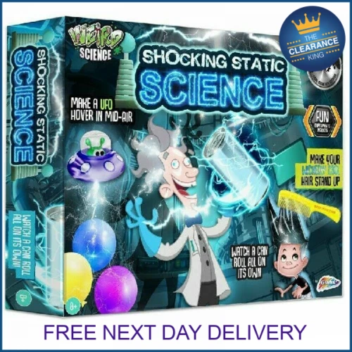 WEIRD SCIENCE SHOCKING Static Fun Experiment Kids Learning Game Toy Set £8.76 - PicClick UK