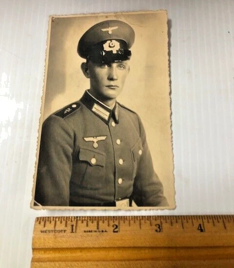 WW2 WWII German Army Military Third Reich soldier portrait photo ...