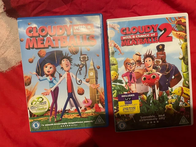 CLOUDY WITH A Chance Of Meatballs 1&2 £3.00 - PicClick UK