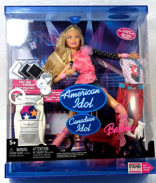 RARE AMERICAN Idol Canadian Idol Barbie 12" Barbie Doll 2004 NEW in Box ...