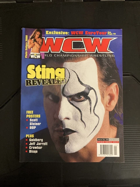 *RARE* STING WCW World Championship Wrestling Magazine Issue 69 WWE AEW ...
