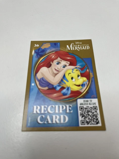 MORRISONS DISNEY CARDS Christmas Party 2025 the Little Mermaid recipe ...