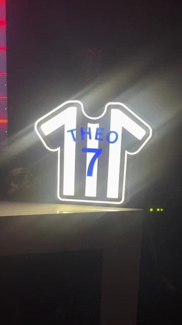 FC FOOTBALL KIT Light Led, Any Colour Name & Number Kit Read ...