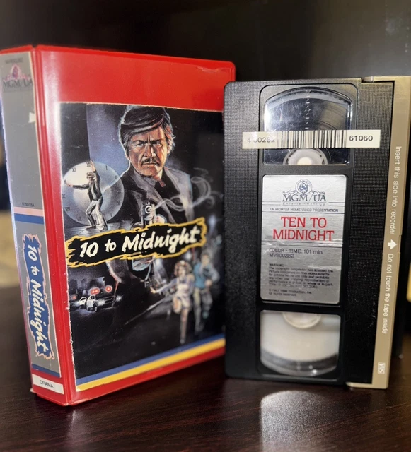 10 TO MIDNIGHT (Big Box Vhs) Charles Bronson *1983* £19.11 - PicClick UK