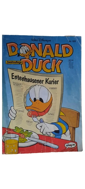 DONALD DUCK COMIC Ehapa Walt Disney Nr. 325 Zweitauflage EUR 61,95 - PicClick DE